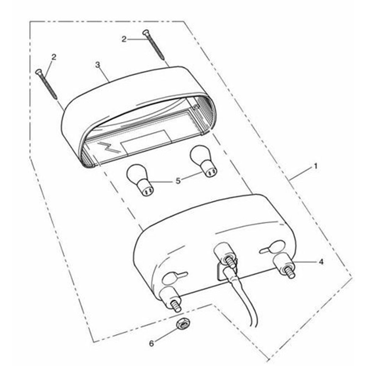 Triumph REFLECTOR,RED,CIRCULAR. Triumph World Leipzig